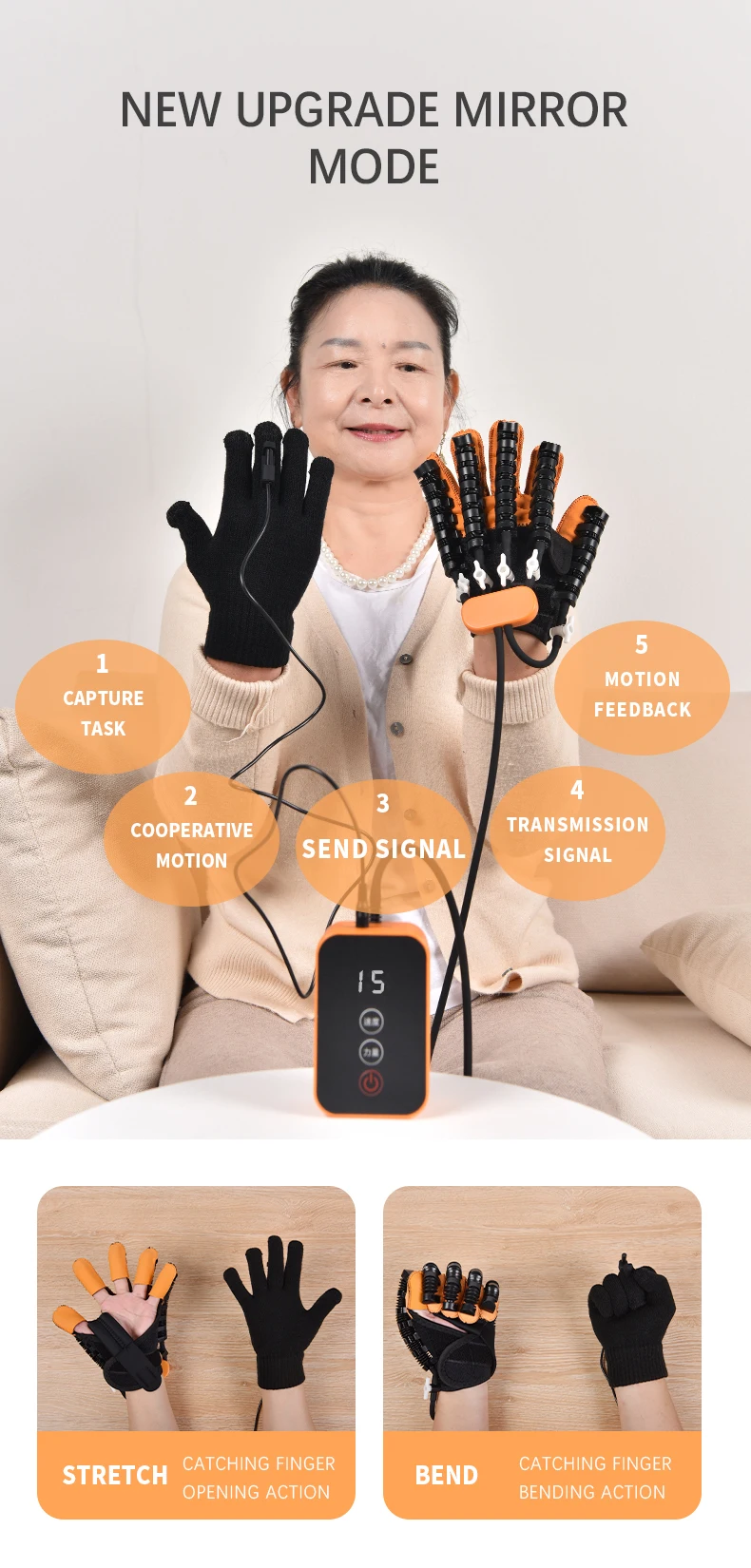Hand Healing Massager Robot Rehabilitation Robot - Buy Hand ...