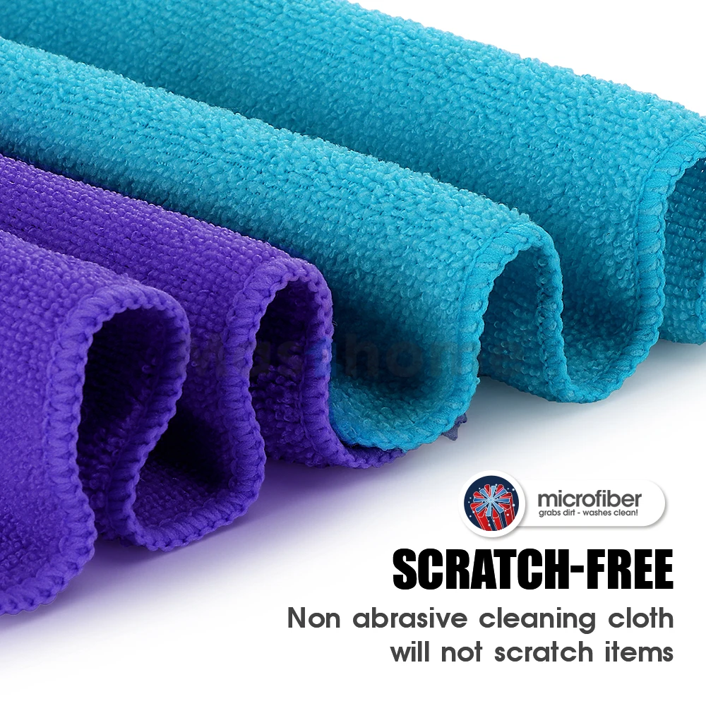 Masthome Eco-Friendly Cleaning Rags - Microfiber Kitchen Cloths