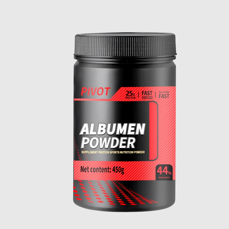Supplement Bottle - Black Protein Powder Container