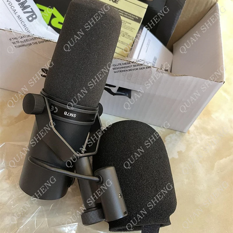 Sm7b Cardioid Studio Microphone Adjustable Frequency Response Recording ...