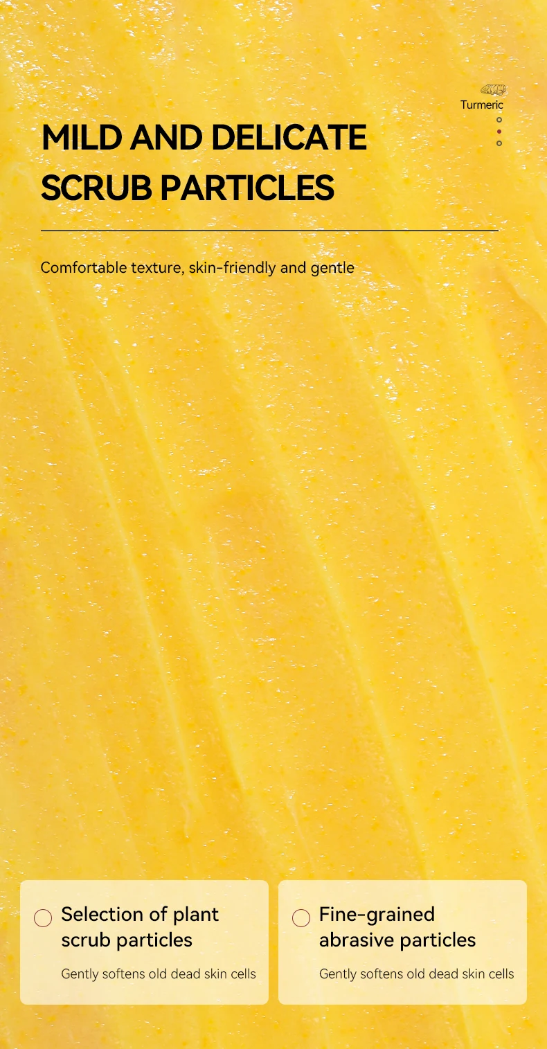 Kojic Acid Turmeric Bikini Body Scrub - Brighten Dark Spots