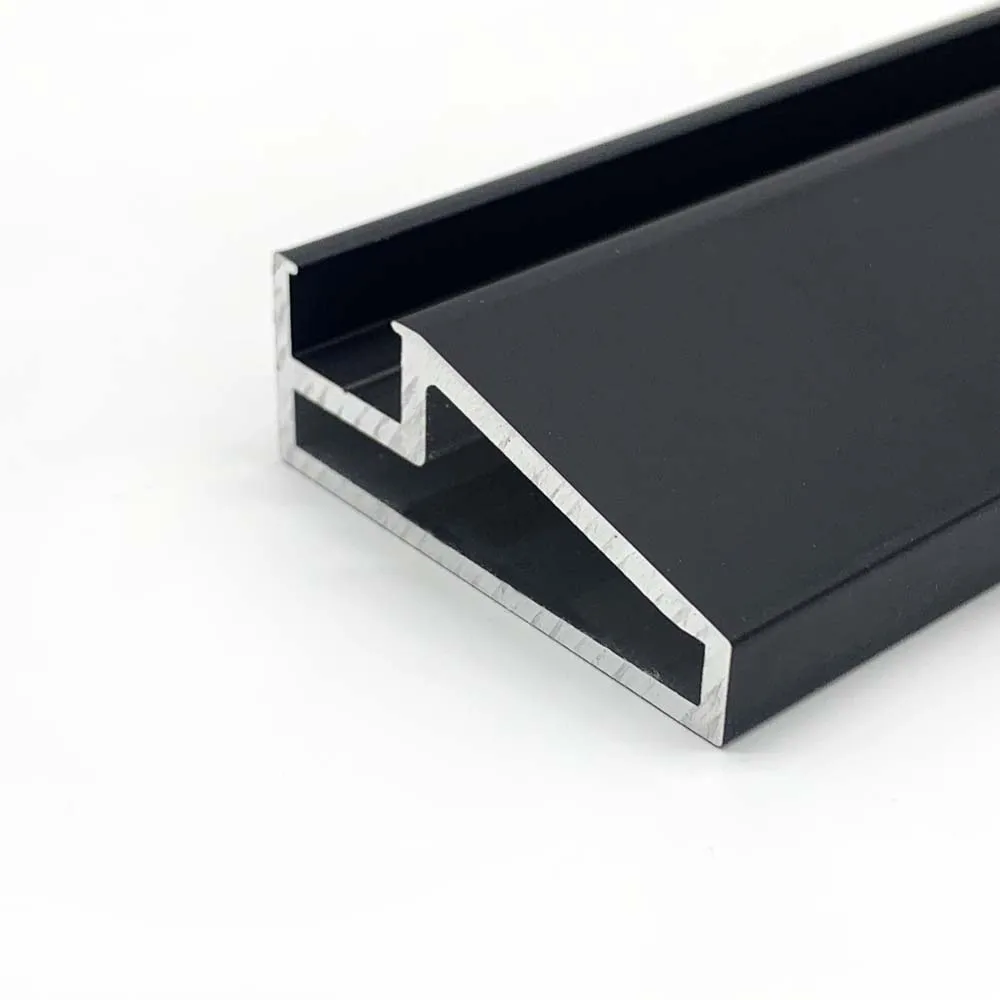 Aluminum Sliding Door Profile - C Channel Slim Extrusion