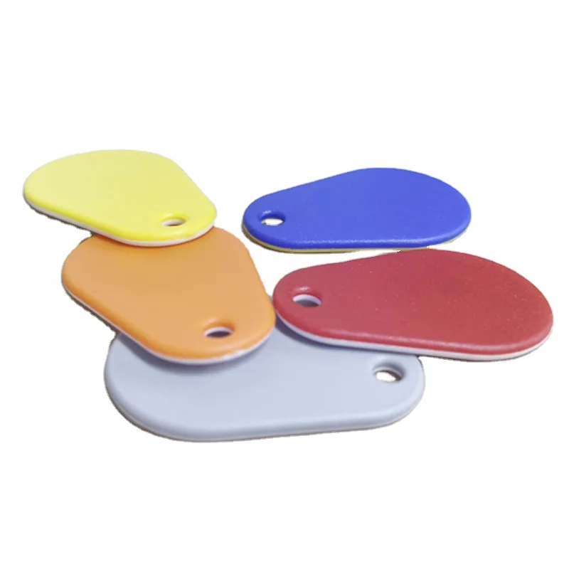 Rewritable RFID NFC Chip Keychain - 125khz & 13.56mhz