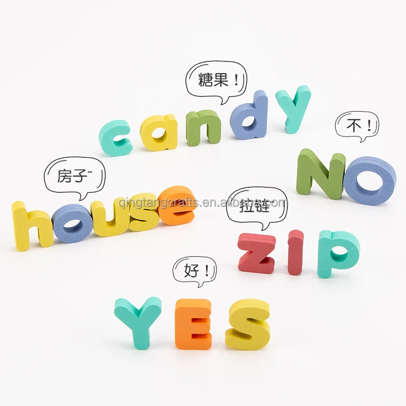 Funny Letter Cognitive Pairing Puzzle Board Matching Game Wood Puzzles ...
