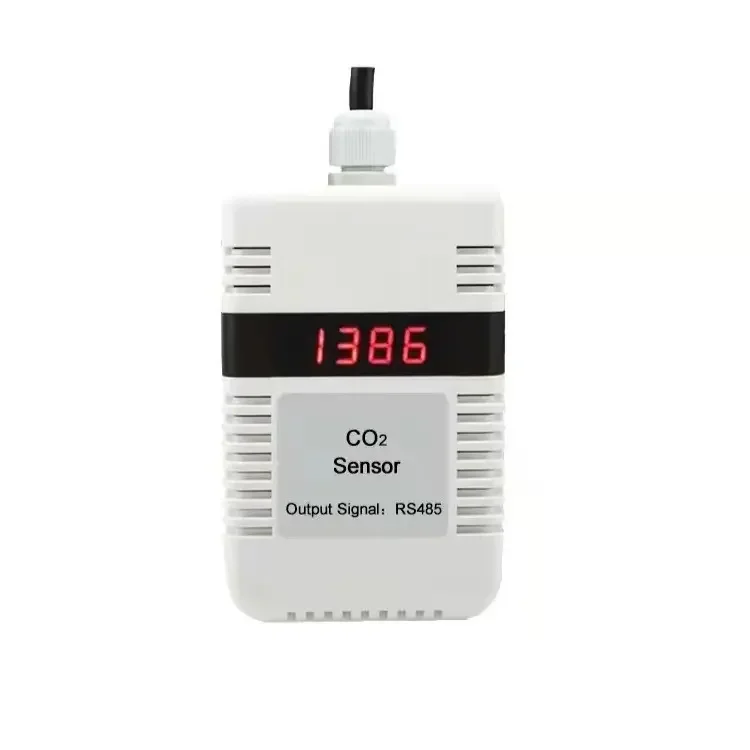 Hot Sale RS485 4-20mA Modbus Carbon Dioxide Detector Transmitter Probe ...