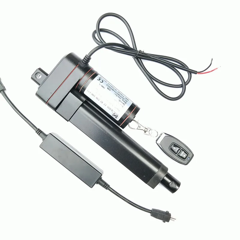 12V/24V/110V/220V 5 - 500mm Distance Electric Linear Actuator Farm ...