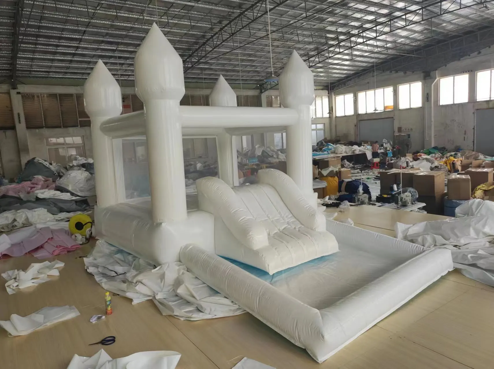 Commerical 13*8FT Kids Party Bouncy Castle PVC Inflatable Bouncer House ...