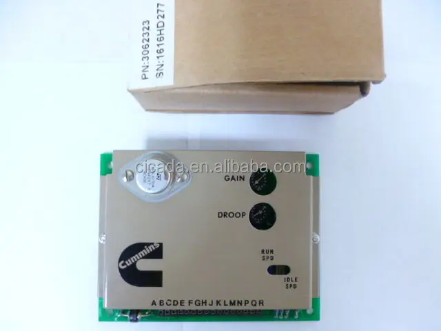 S6700e Generator Electronic Speed Controller Panel Module Dc 24v Pcb650 ...
