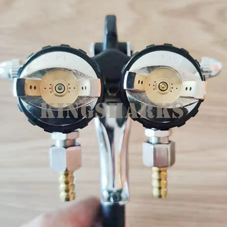 Kingsharks Dual Nozzle Nano Spray Plating Guns - Chrome Plating