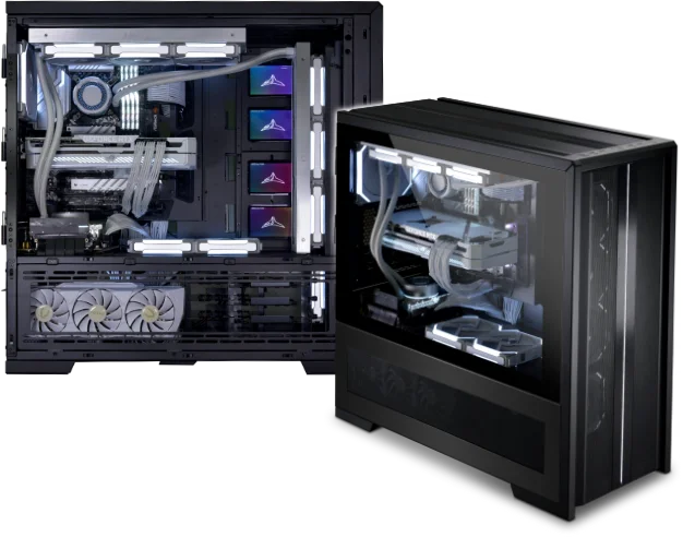 Lian Li V3000 PLUS - Full Tower Gaming PC Case with Tempered Glass
