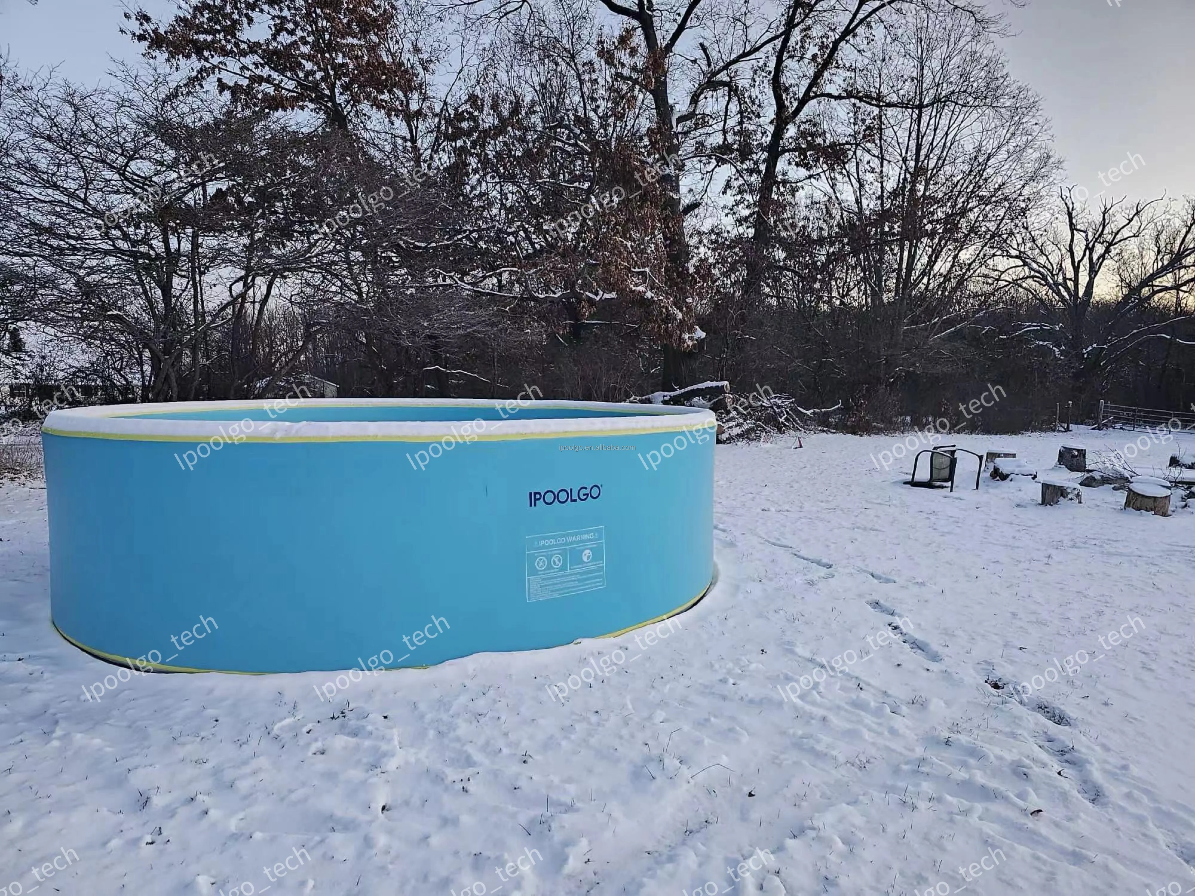 IPOOLGO Fast Setup Inflatable Pool - Perfect for Home Outdoor