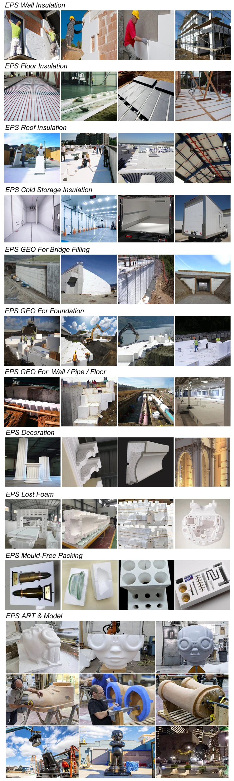 Full Automatic EPS Foam Styrofoam Building Blocks Machine