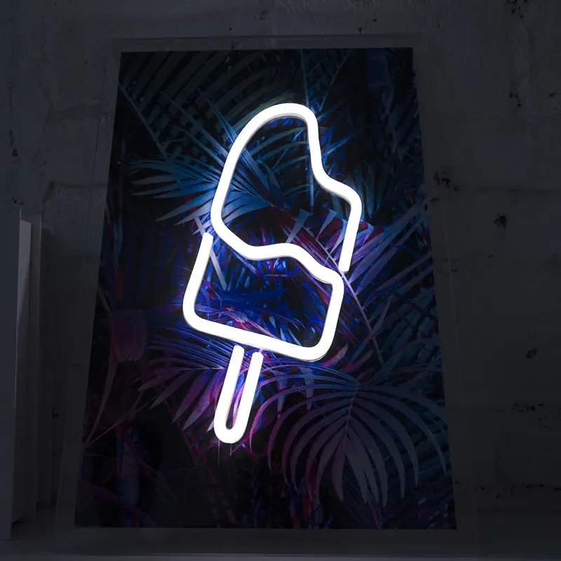 2023 New Innovation Custom Led Neon Sign Personalized Ice Cream Custom ...