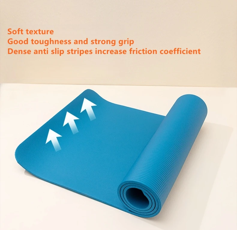 Manufacturer Wholesale NBR Material Extra Long 2cm Thickened Yoga Mat ...