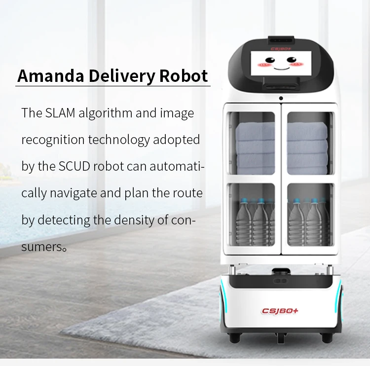 Csjbot Delivery Equipment Service Robot Waiter for Hotels