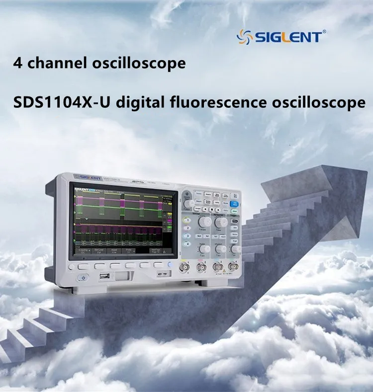 Siglent Sds1104x-u示波器4通道100mhz带宽采样率1gsa示波器 - Buy 手持式示波器,4通道100mhz带宽采样率1gsa示波器,Sds1104x-u示波器 ...