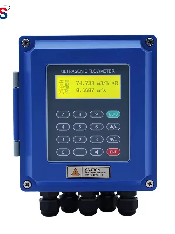 Wall Mount Ultrasonic Water Flow Meter Price,High Temperature Small ...