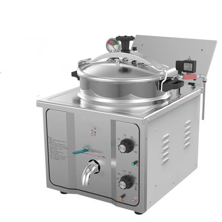 16 Litres Fried Chicken Machine Pressure Fryer Electric Pressure Deep ...