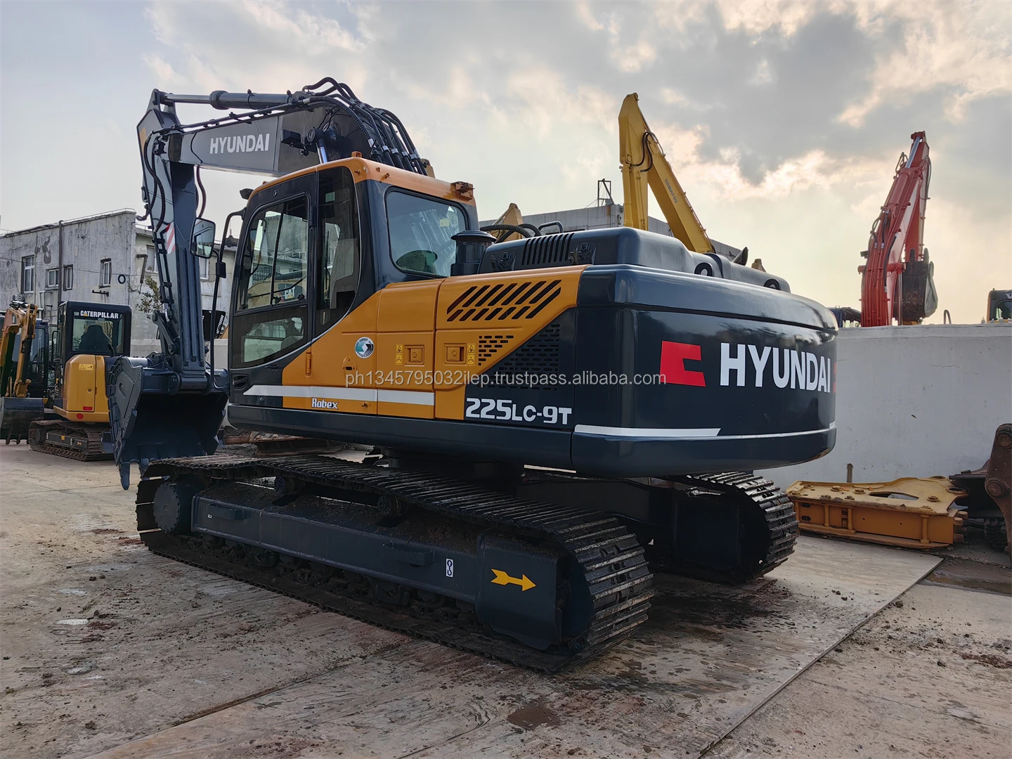 Used Hyundai 225lc-9 Excavator Hyundai 215-9 220-9 Excavator Made In ...