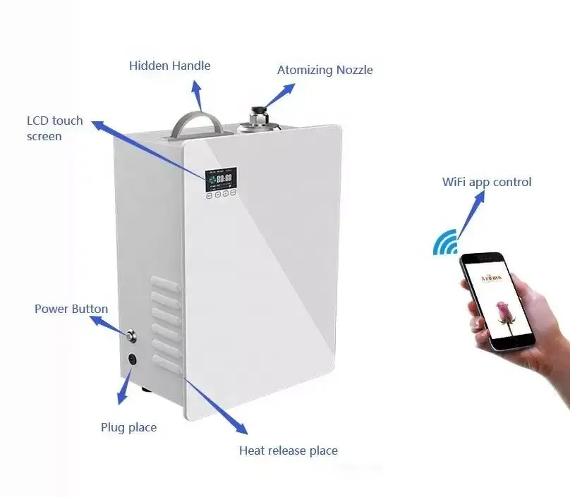 Professional Hotel Lobby Electric Diffuser Air Freshener Large Area ...