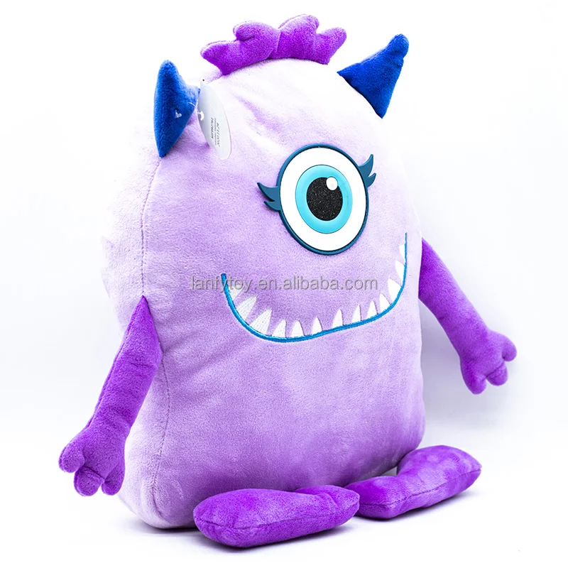 Custom One Eye Purple Monster Plush Toy Plushies Stuffed Toy - Buy ...