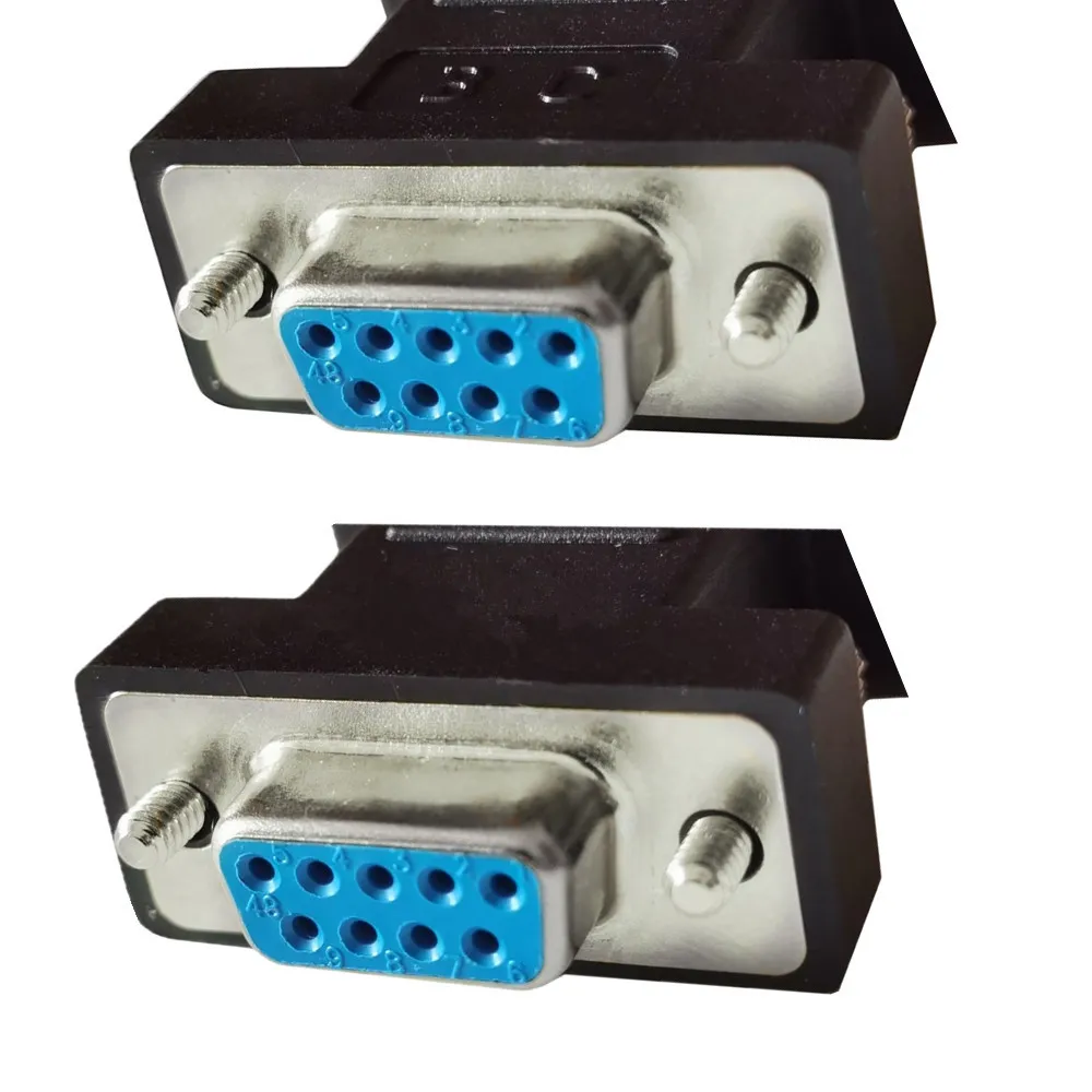 Rs232 Serial Pinout Db9 Male Connector Commonly Used For Serial Ports