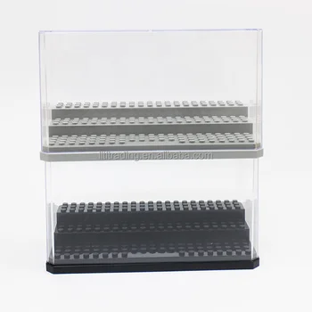 Plastic Display Case/box Perspex Dustproof Showcase Base For ...