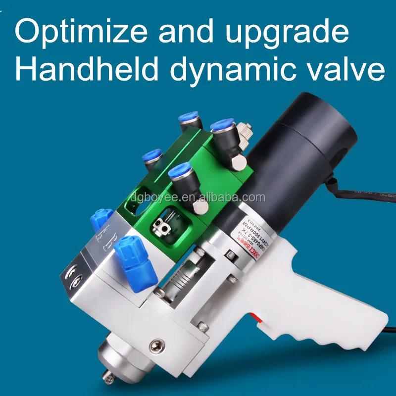 Two Component Liquid Dispensing Valve for AB Glue Epoxy Resin