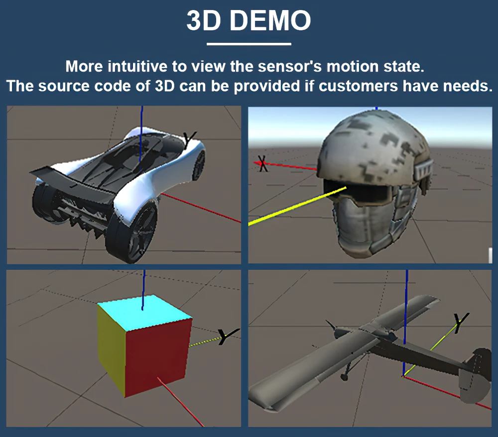 Witmotion SINDT-RS485 MEMS Tech Gyroscope for Industrial Use