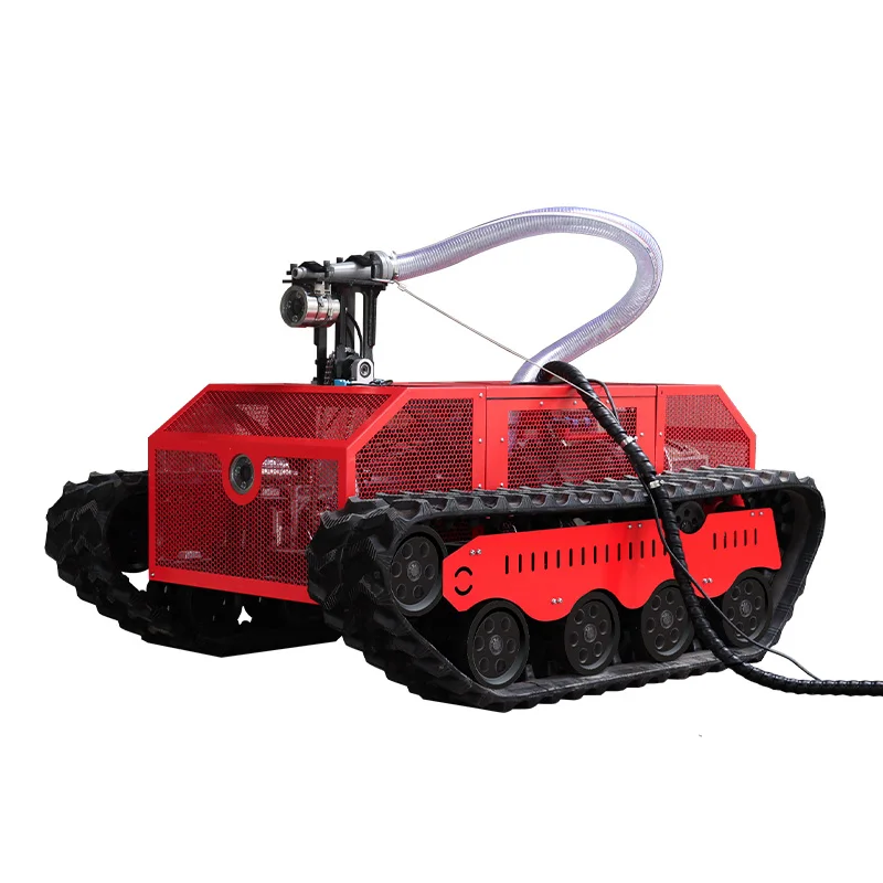 Underwater Dredging Robot with Rubber Tracked Chassis - 30m Submersible ...