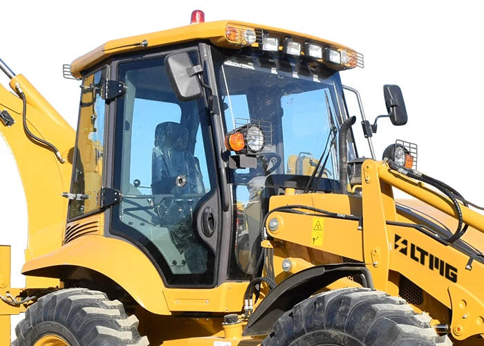 4x4 Hydraulic Joystick Backhoe Loader Telescopic Arm for Tractor ...