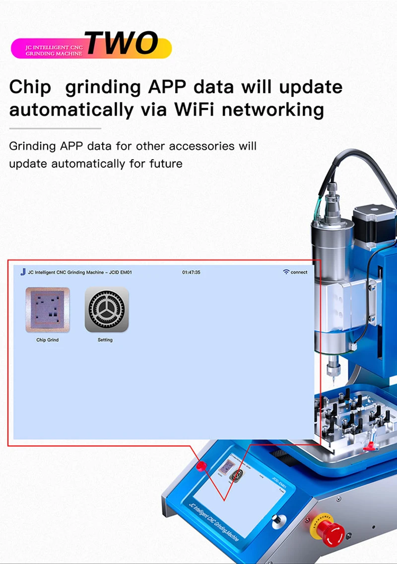 JCID JC-EM02 Intelligent CNC Polishing Machine for BGA Rework