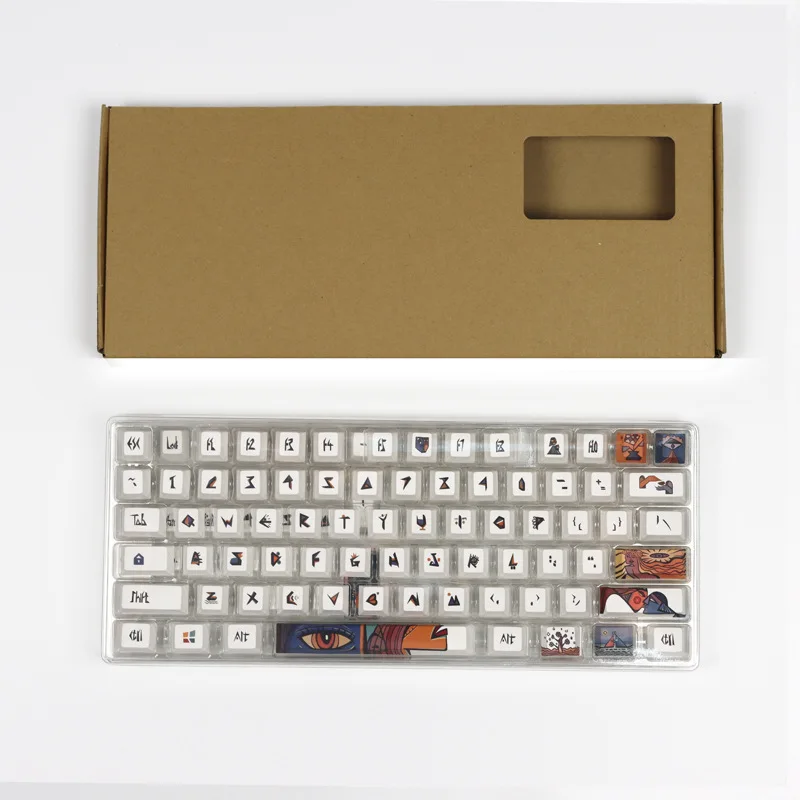 Wooden Box & Blister Package for Mechanical Keyboard Keycaps - Ideal ...