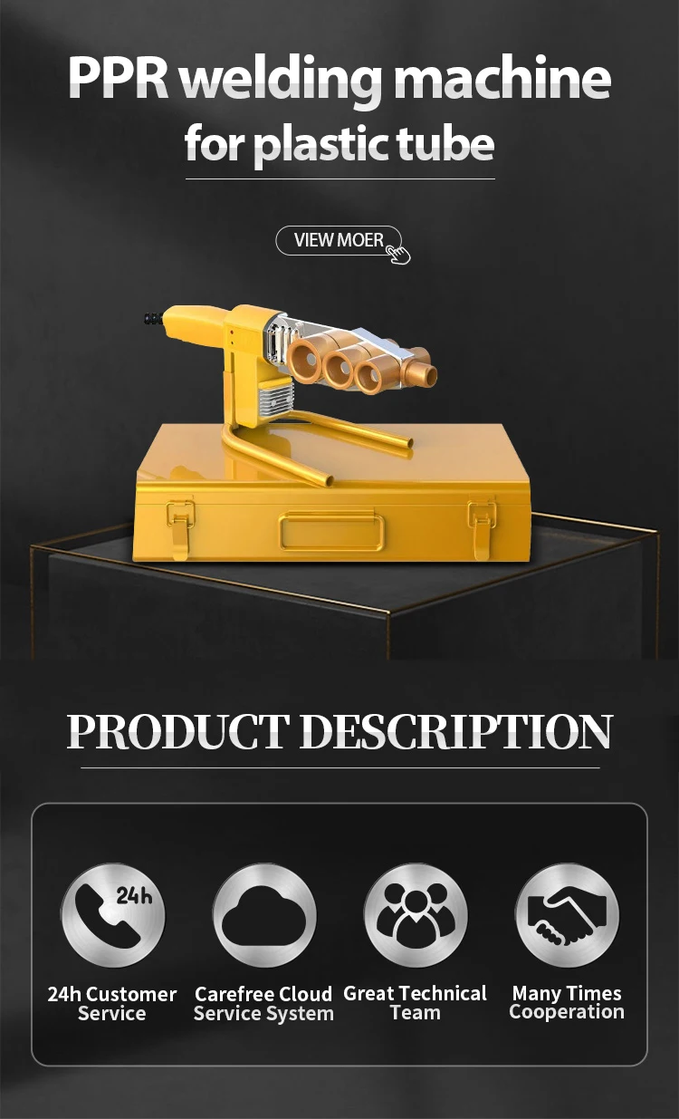 20mm-63mm Digital Ppr Pipe Fusion Welding Machine - Buy Ppr Pipe Welder ...