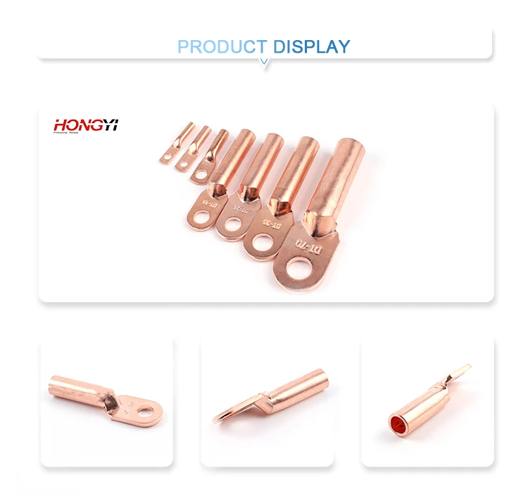 Dt Electrical Aluminum Tinned Plated Welding Ring Round Copper Brass ...