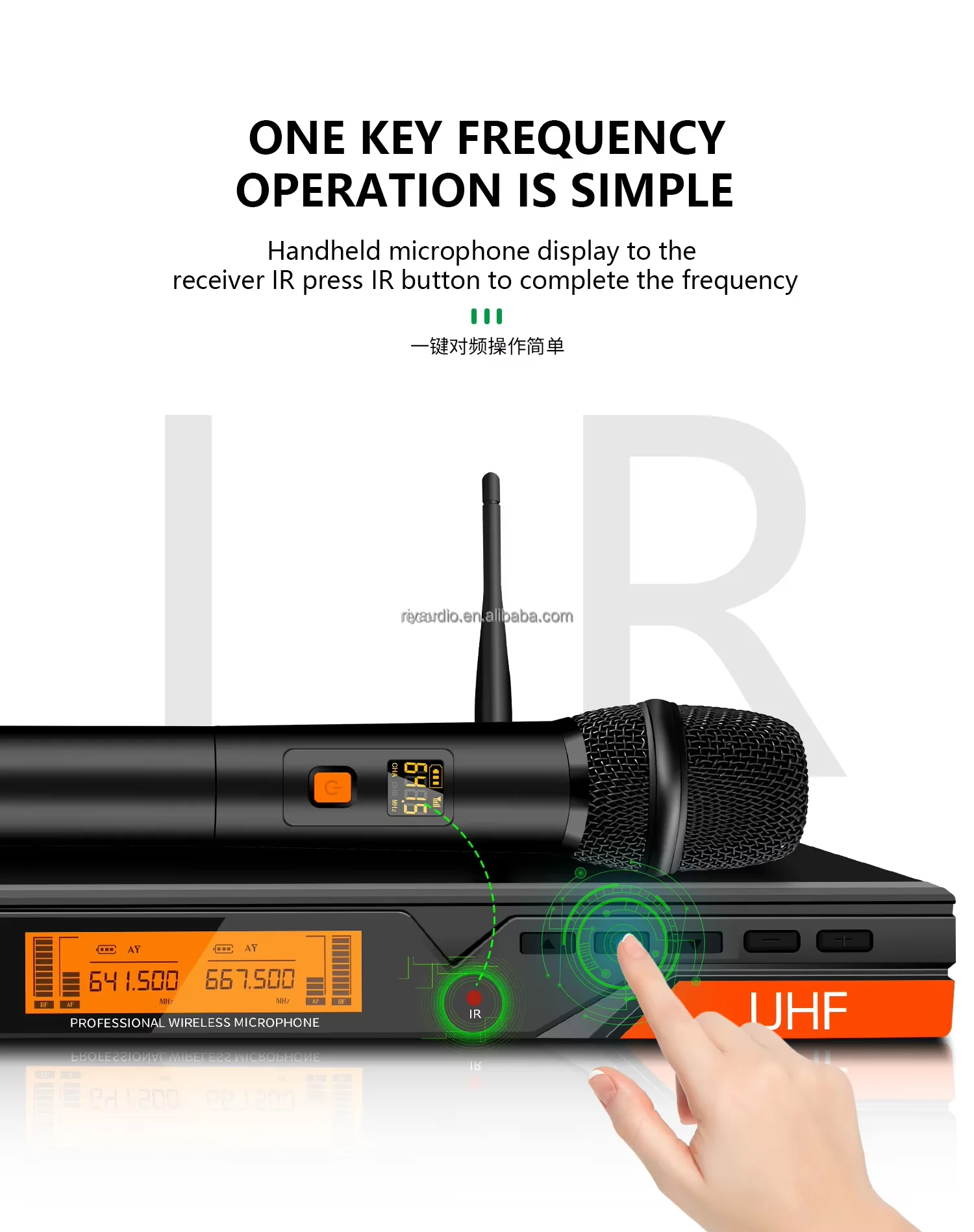 KMC9 Pro Wireless Microphone System for Wedding & Events