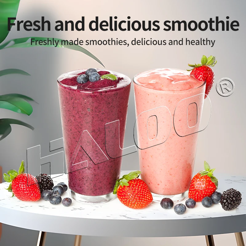 Haloo Smoothie Vending Machine - Semi-Automatic Blender