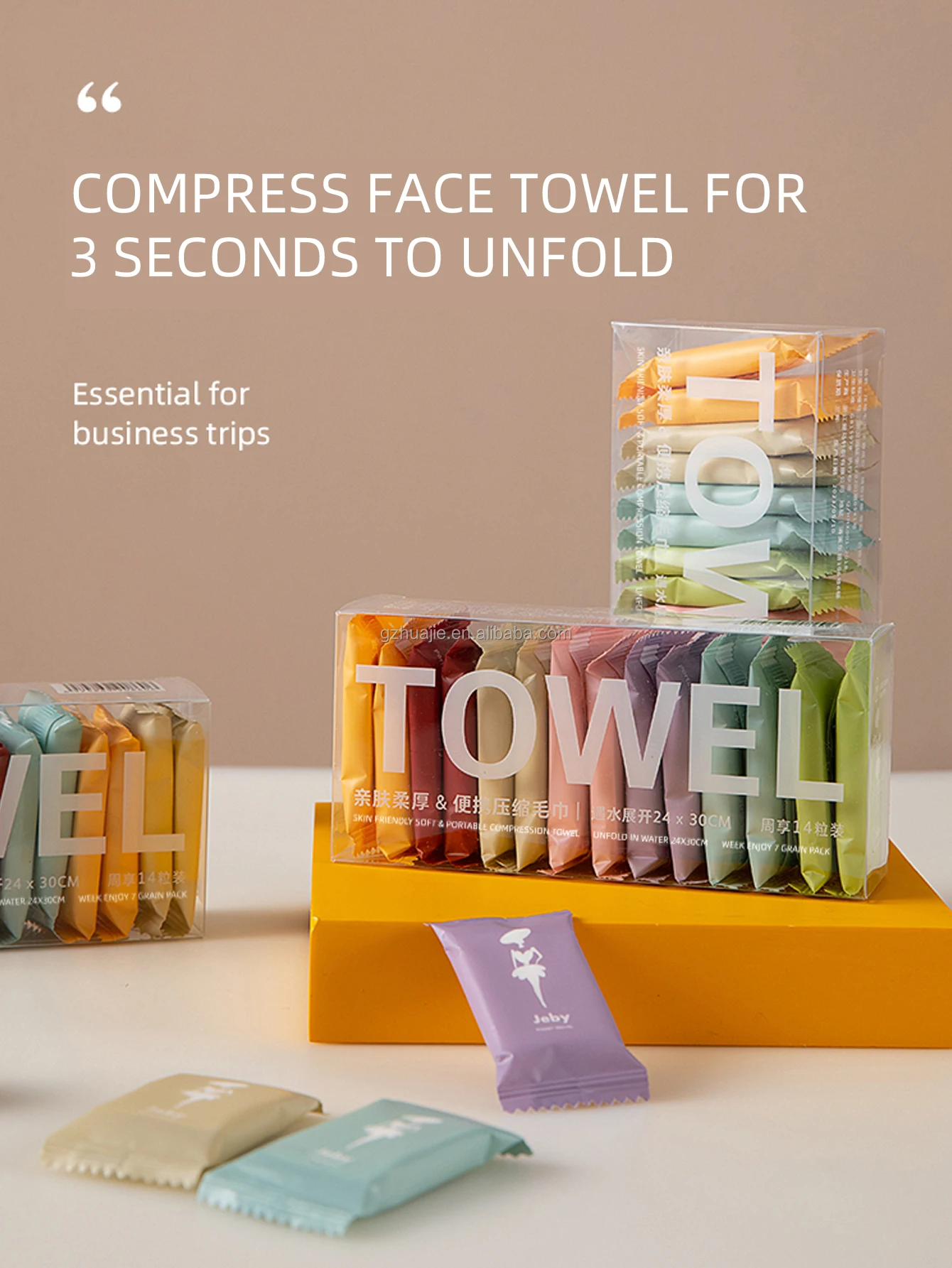 Giorgio Morandi Compressed Towel Tablets - Quick-Dry & Disposable