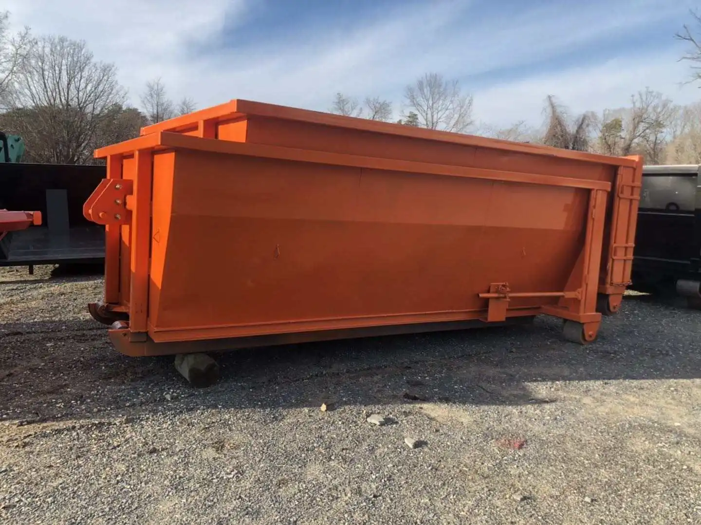20 Yard Waste Management Open-topped Waste Container Hook Lift Dumpster ...