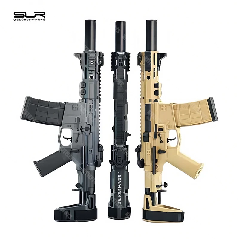 Slr Gen4 Electric Rifle 7mm Gel Ammos Blaster Burst Ammos Balls ...