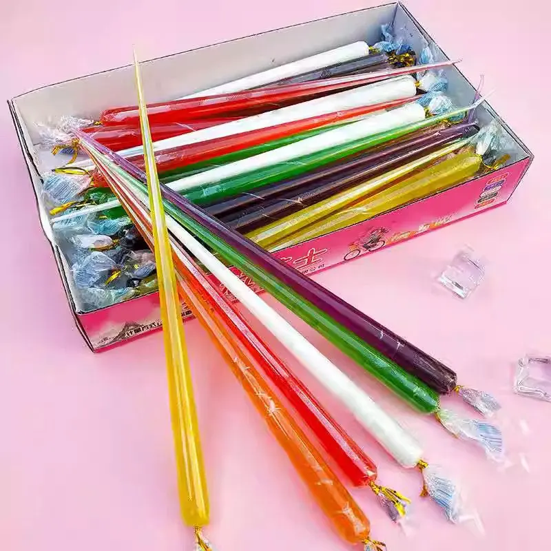 Multi Colored Toy Candy Pen Liquid Fruity Jelly Jam Drop With Soft ...