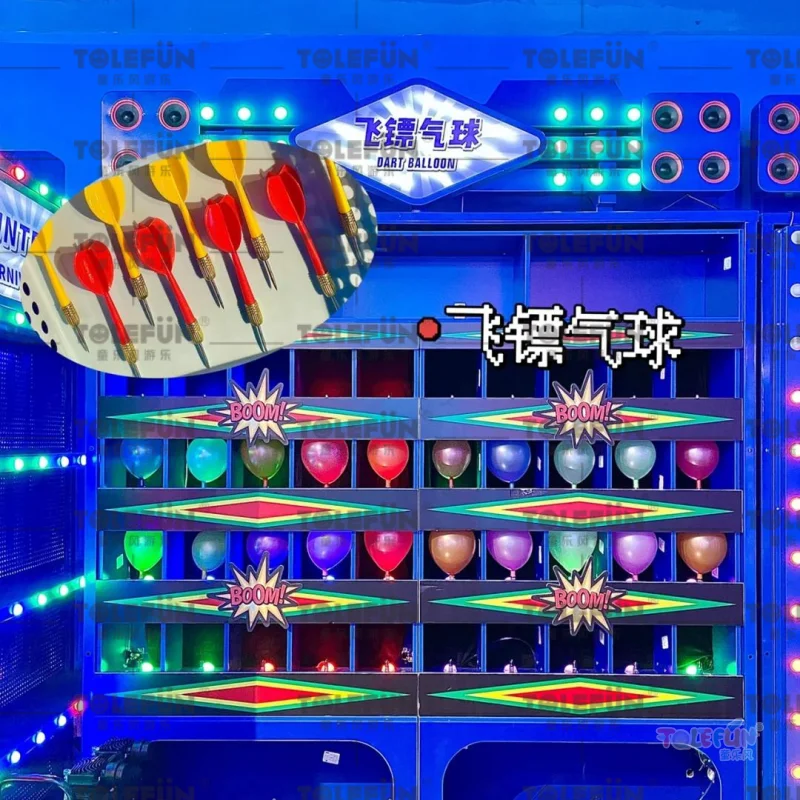 Tolefun Side Stall Funfair Outdoor Automatic Balloon Pump