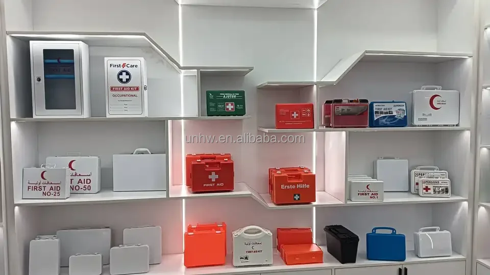 230 PCS EVA Car Emergency Box Trauma Kit Waterproof Medical First Aid ...