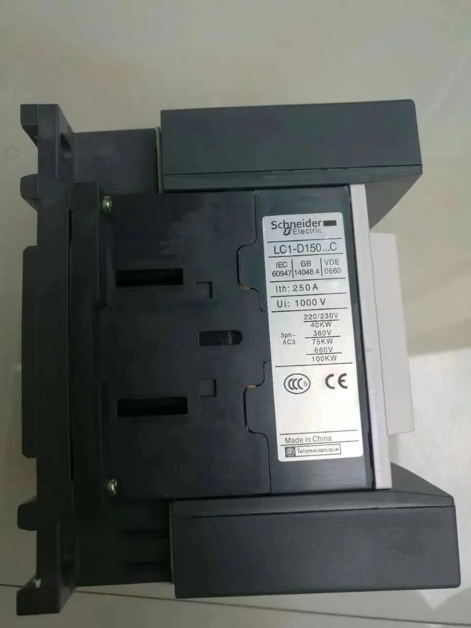 Schneider Ac 220v Coil Contactor Lc1d150 - Buy Schneider Contactor Lc1 ...