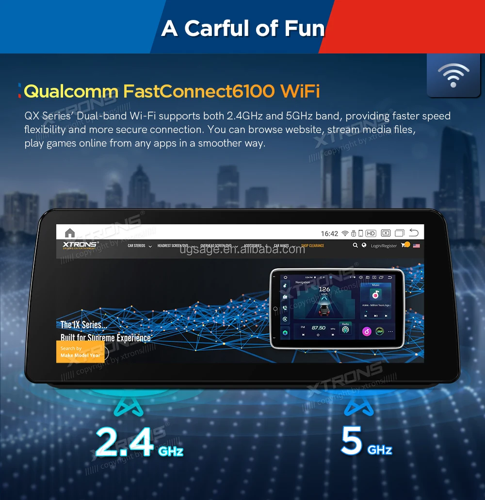 Xtrons 12.3 Inch Touch Carplay Screen Android 12 Car Audio 8+128g ...