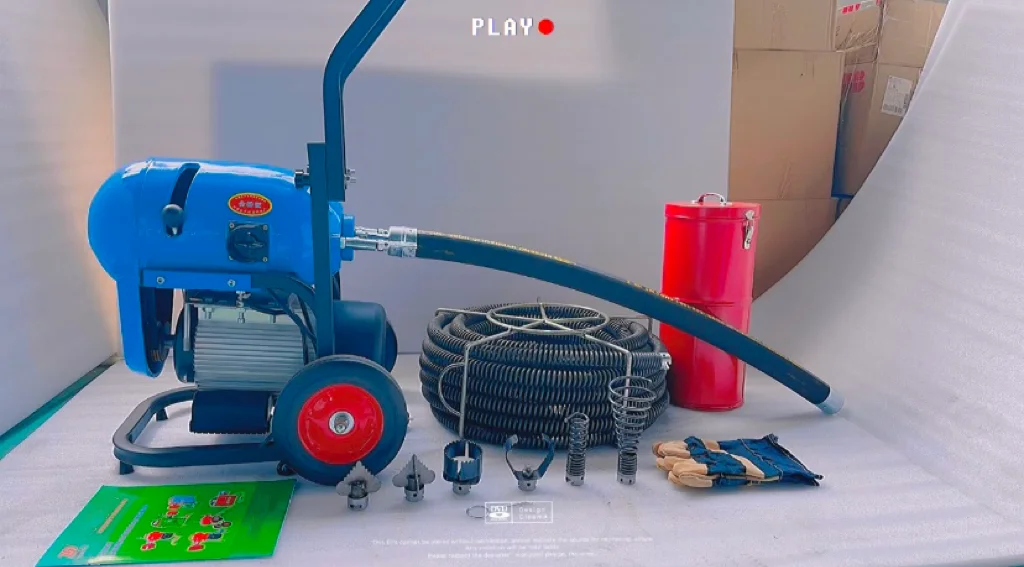 1100W Drain Cleaner - Efficient Pipe Cleaning Solutions