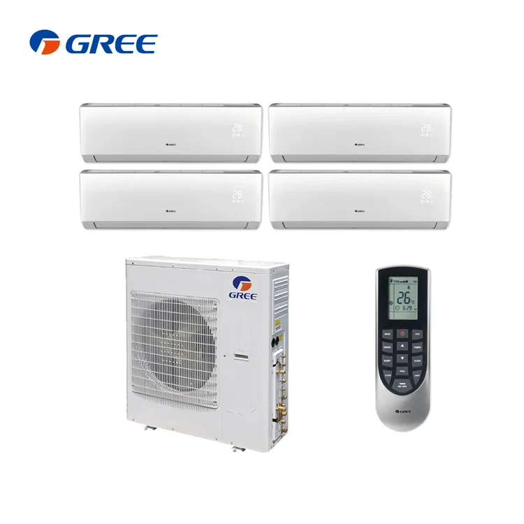 Gree Home Multi Split Type Central Vrf Ac System Unit 1 2 3ton Inverter ...