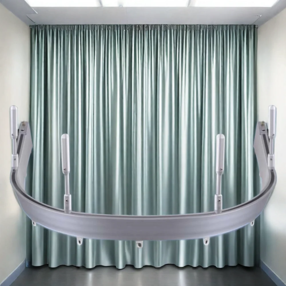 Aluminum Alloy Hospital Infusion Track Curtain Rails Accessories And ...