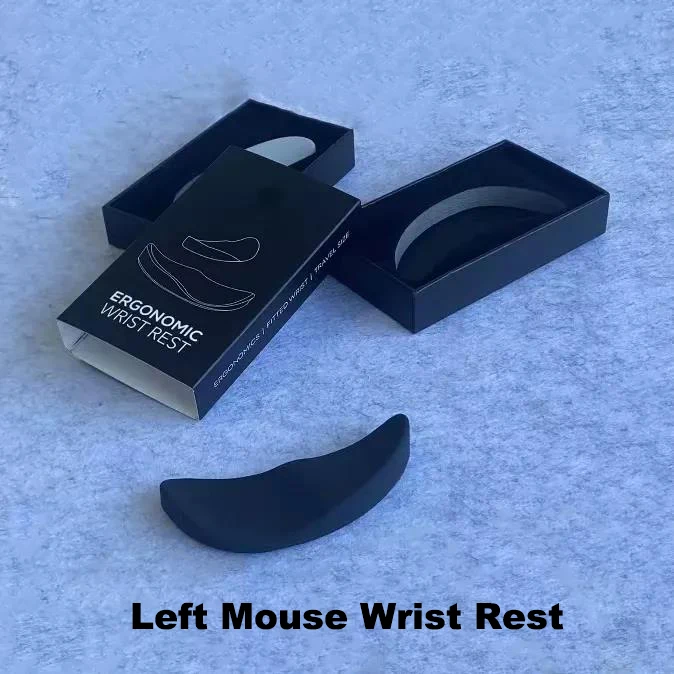 Ergonomic Mouse Wrist Rest Support - Left Hand Sliding Pad