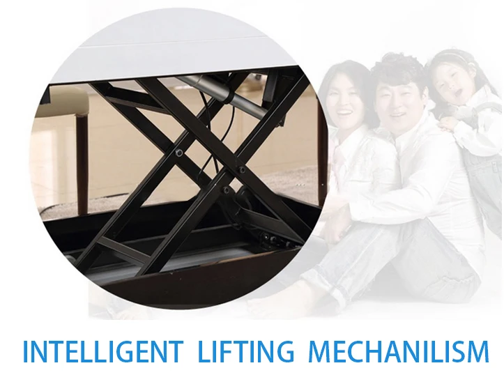 Furniture Fitting Electric Table Top Lift up Mechanism for Coffee Table